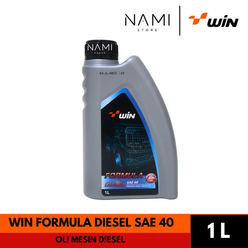 *Win Diesel Formula SAE 40 (1L)* Oli Mesin Kendaraan Diesel - Shop ...