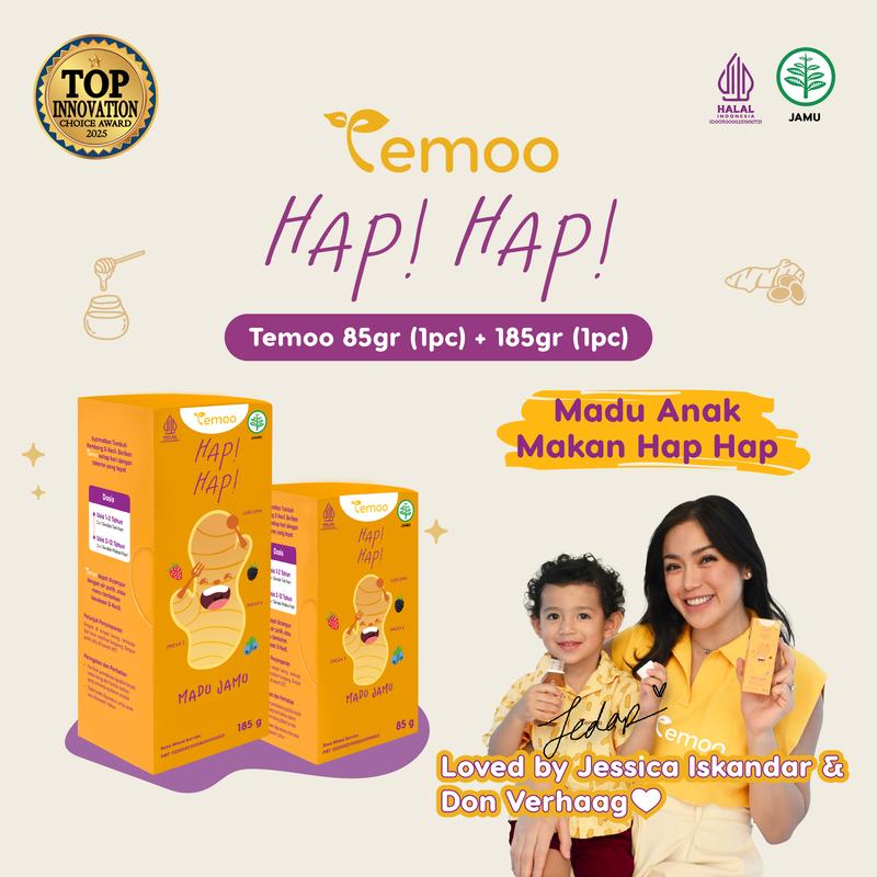 Paket Gemoy A - Temoo Hap Hap Madu Jamu [Set 85 gr + 185 gr] - Shop ...