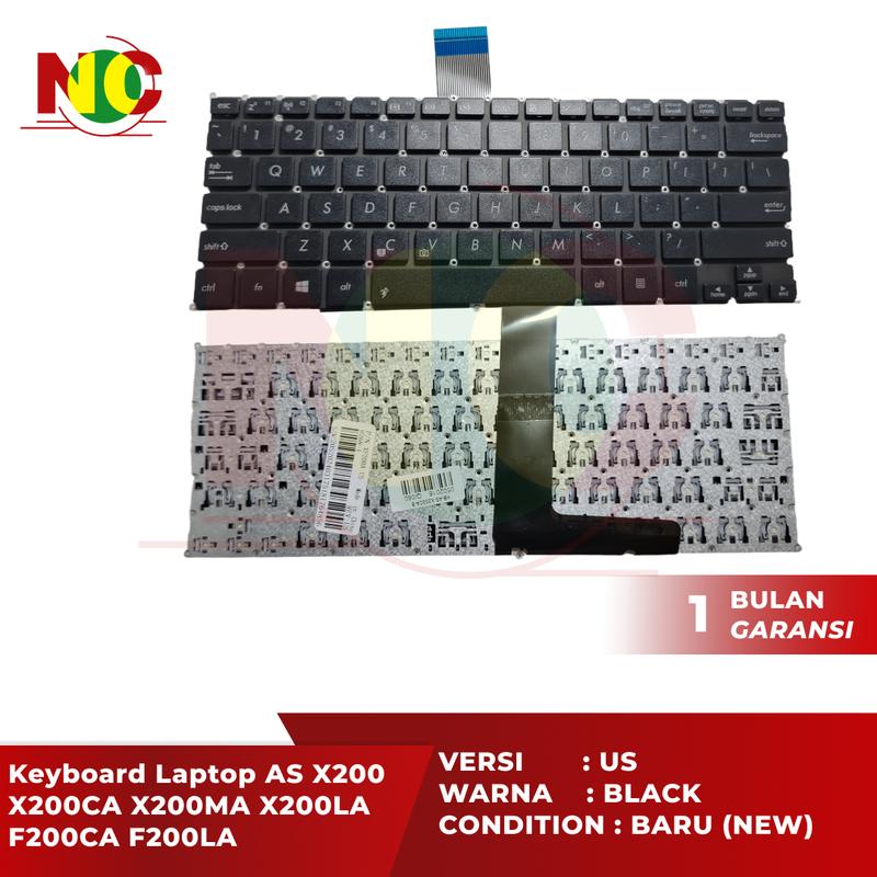 Keyboard As X200 X200M X200CA X200MA F200 F200CA F200MA X200LA - Shop ...