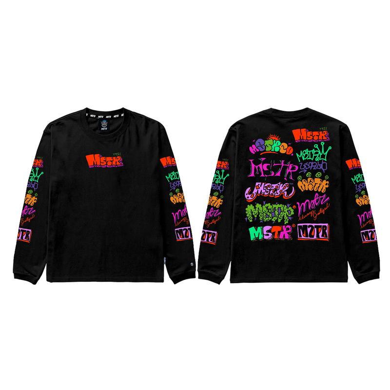 MSTR CO. - GOLD COLLECTION V3 "GRATEFUL COLORED" Longsleeve (Black ...