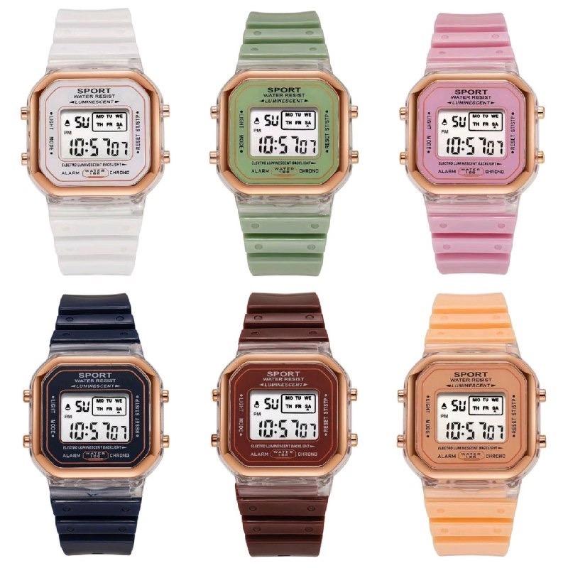 Jam Tangan Unisex Sport Watch Jam Sport Digital Waterproof - TikTok ...
