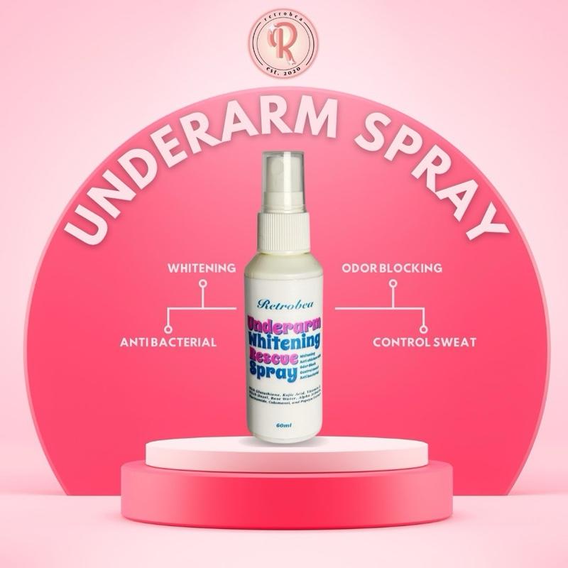 UnderArm Rescue spray deodorant - TikTok Shop Philippines