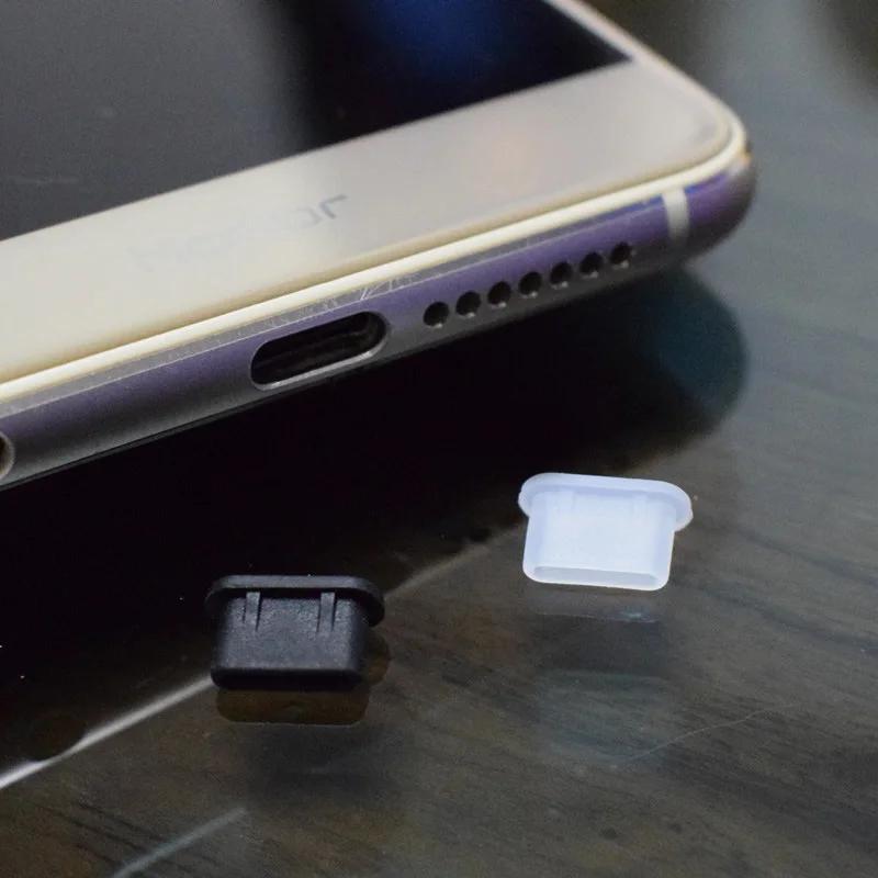 10pcs USB Type-C charge port dust plug Silicone USB Type C cable ...