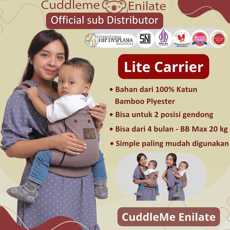 CuddleMe Lite Carrier: Peluk Hangat Si Kecil, Langkah Bebas Bunda ...