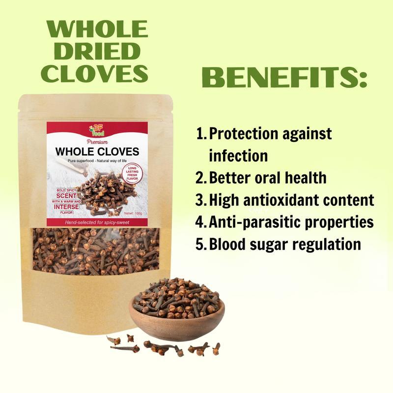 【FREE SHIPPING】Original Whole Dried Cloves - Cloves perfect for herbal ...