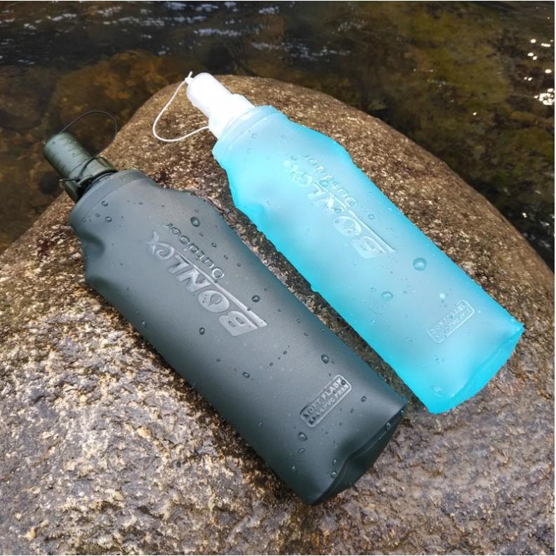 Water bottle sports outdoor cycling running TPU portable sof - TikTok ...