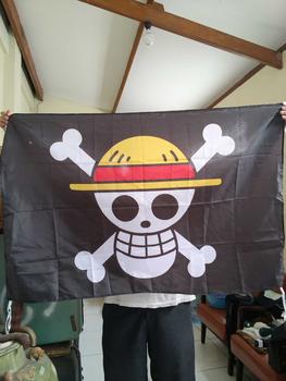 PABRIK BENDERA + FREE STICKER ONE PIECE, 1 HARI JADI, BENDER - Shop ...