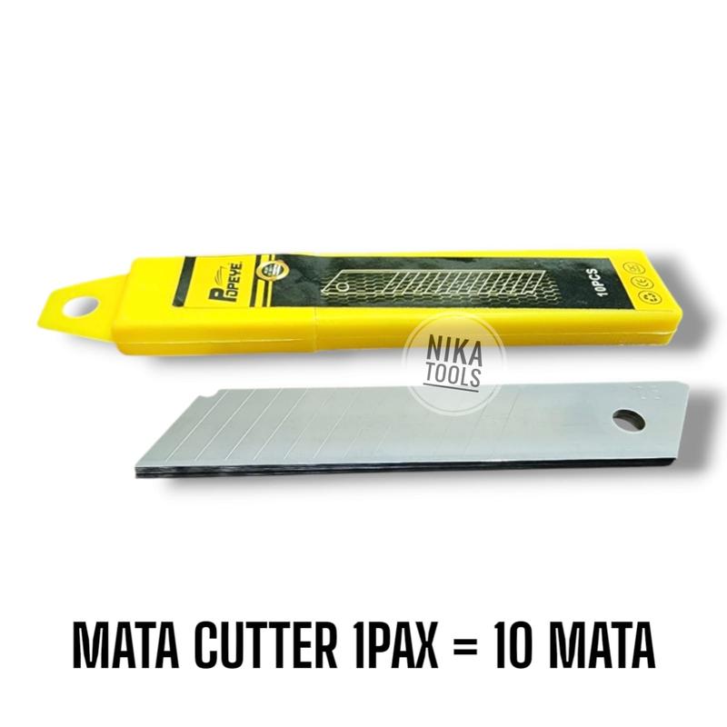 Isi Pisau Cutter Refill Besar Isi 10 Mata - Shop | Tokopedia