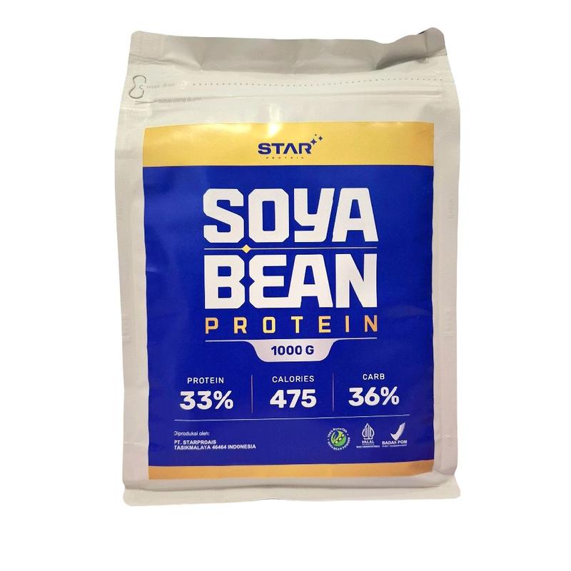 STAR PROTEIN SoyaBean Protein Bubuk Kedelai Murni 1000 gram Susu Powder ...