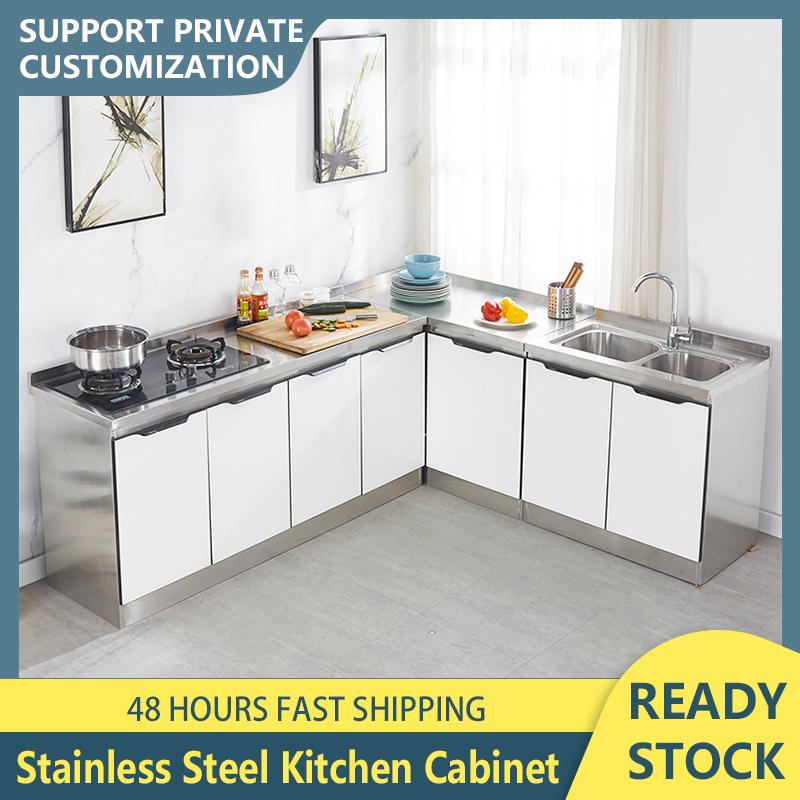 Almarl Dapur Stalnless Steel Kitchan Cabimets Simplo Stove Cabimet ...
