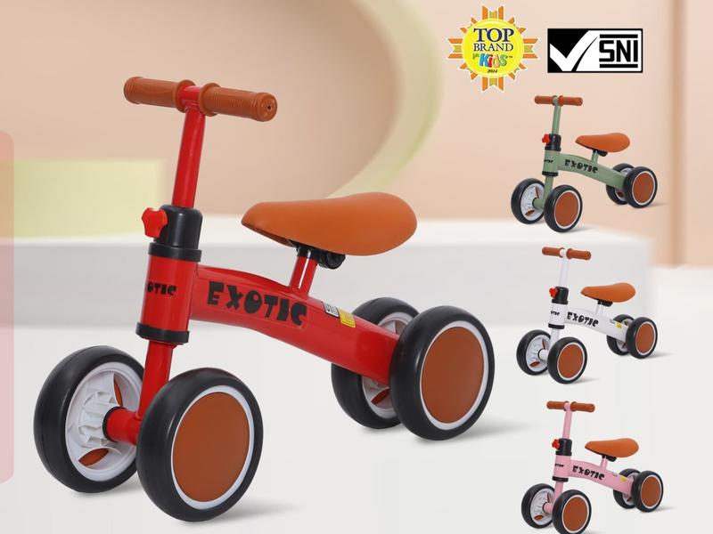 Sepeda Roda Tiga Pasific Balance Bike Aviator ET-709 ET 709 - Shop | Tokopedia