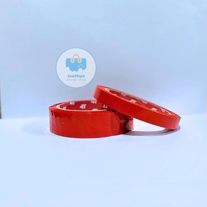 4T Isolasi merah 12mm & 24mm - Shop | Tokopedia