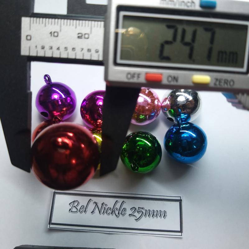 ISI 4PCS KRINCINGAN / KERINCING BEL / LONCENG BEL NIKEL DIAMETER - Shop ...