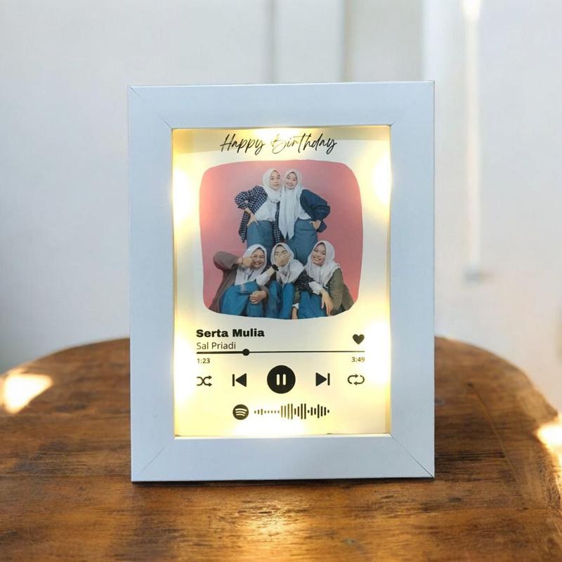 Kado Gift Frame Pigura Cuatom Wisuda Hadiah Ulang Tahun Anniversary ...