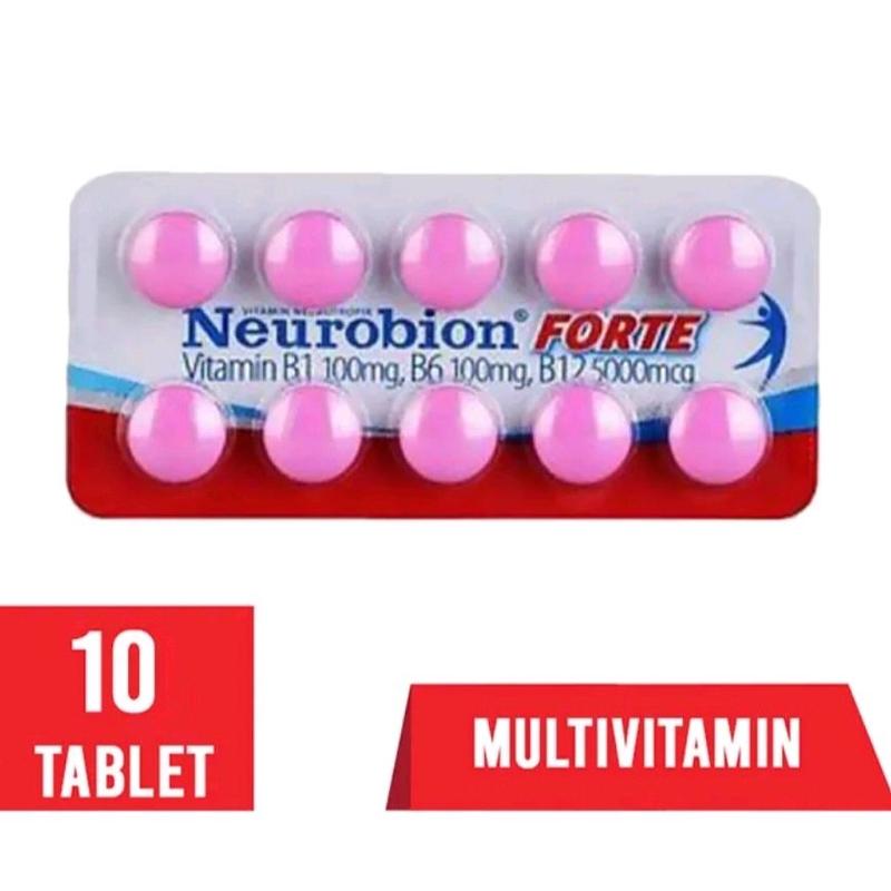 Neu ro bion Pink 10 Tablet Suplemen Multivitamin - Shop | Tokopedia