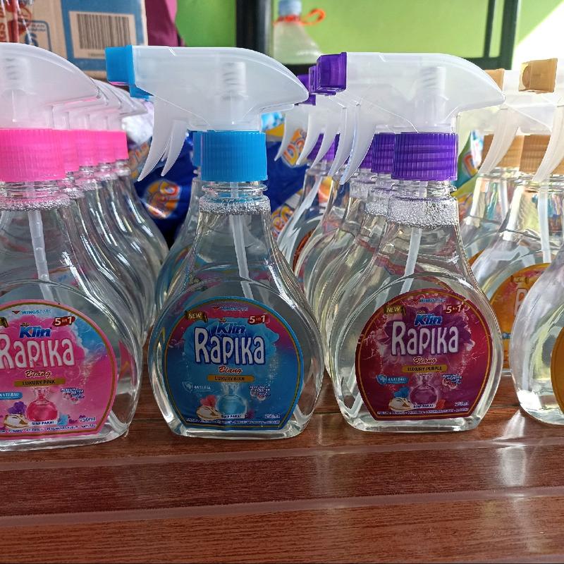 COD Rapika biang spray 250 ml kemasan botol luxury pink, blue, gold ...