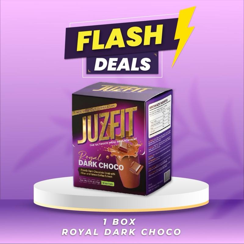 Juzfit Dark Choco Meal replacement 10 days - TikTok Shop Malaysia
