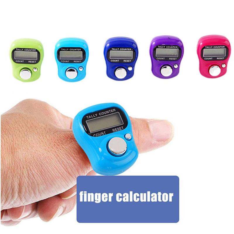 Finger Counter Electronic Mini Portable Light Weight Resettable ...