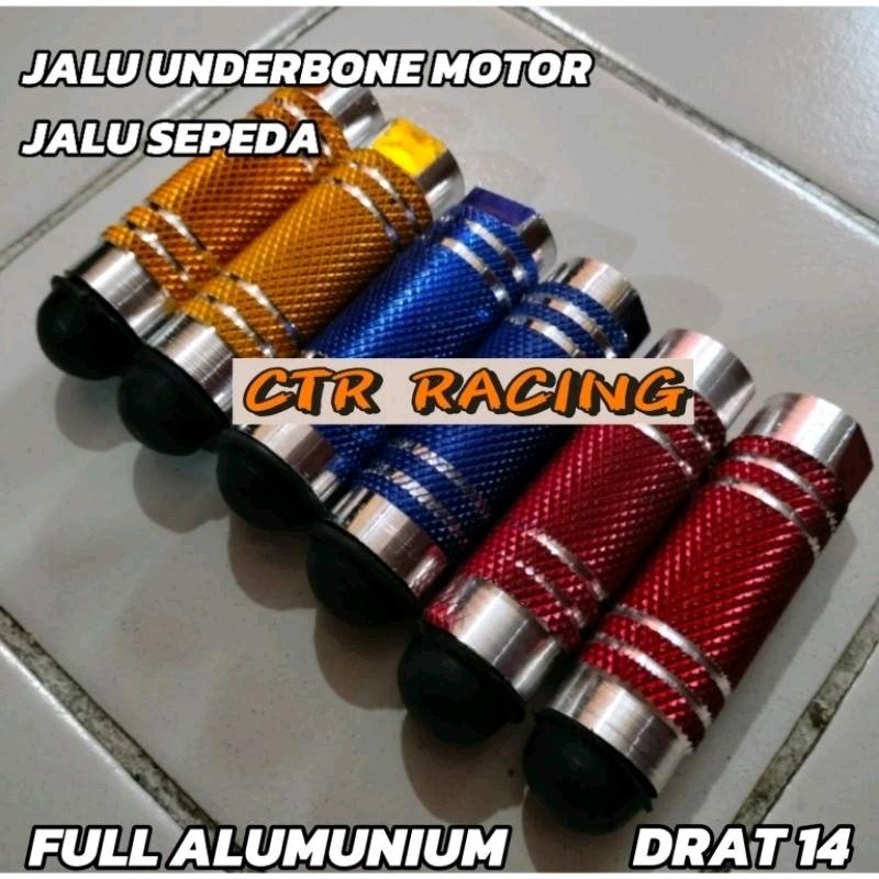 Jalu Footsep step Underbone motor full cnc Drat 14 universal - Shop ...