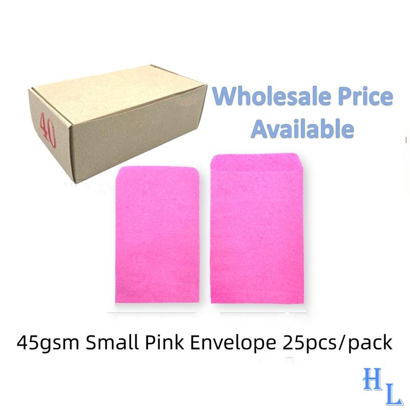 Standard Sampul Duit "Tol Kahwin" 25pcs/pack 40gsm / Small Pink ...