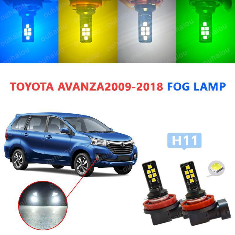FOG LAMP LED BULB For Toyota Avanza 2009-2018 Ice blue White - TikTok ...