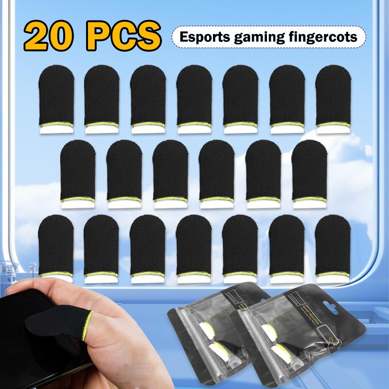 2pcs/20pcs Game Finger Sleeves, Suitable for touch screen gaming ...