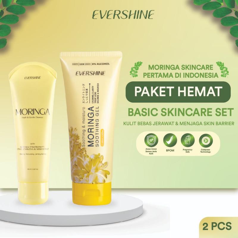 Evershine Moringa Magicential Starter Glow Kit - Paket Face Wash - Shop | Tokopedia