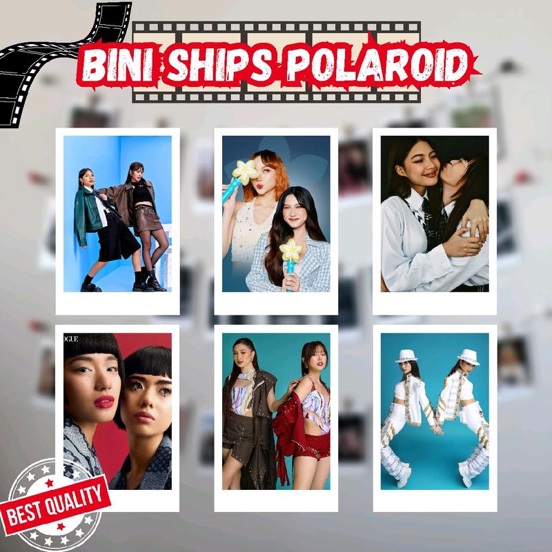 [Customize] • BINI_SHIPS POLAROID: 4PCS per set, 260gsm paper, - TikTok ...