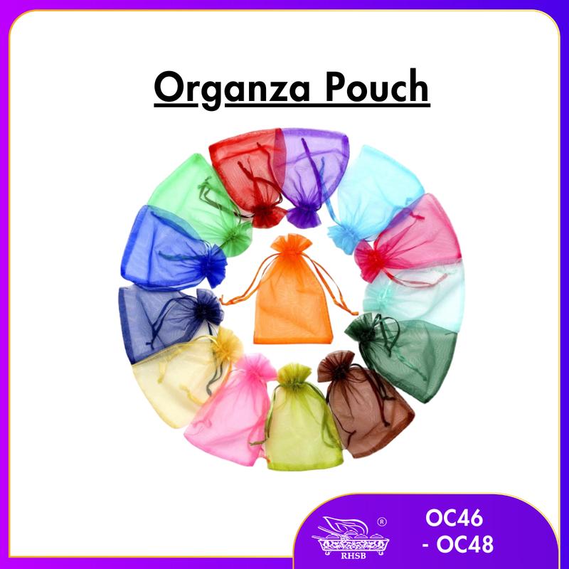 1PKT ORGANZA POUCH / UNCANG BAG / BAG ORGANSA / GIFT BAG / OC46-OC49 ...
