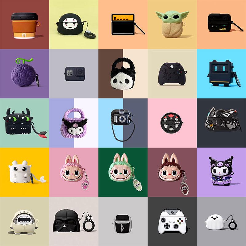 [earbuds + case]5th generation 2025 new cartoon plush earphone - TikTok ...