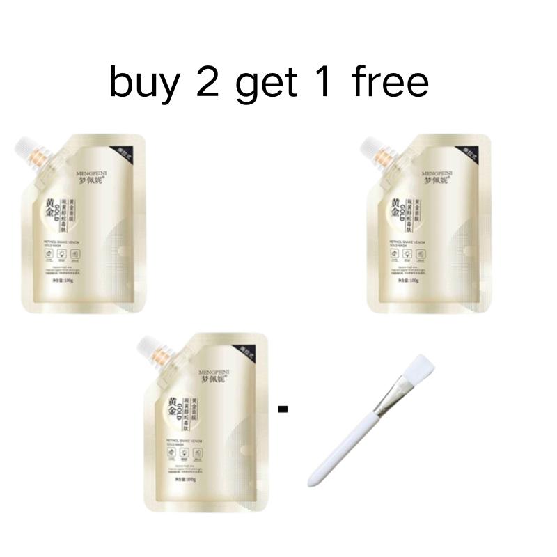 Mengpeini Cleansing Skin Pore Retinol Snake Venom Peptide Gold - TikTok ...