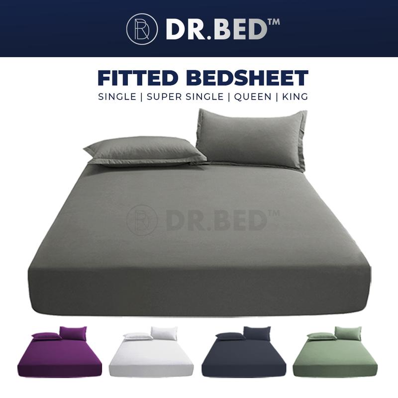 Dr. Bed Premium Fitted Bedsheet/Cadar Tilam Getah (Single/Super ...