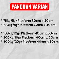 Jual Timbangan digital ekspedisi, Bench scale SONIC A12E kap 150Kg ...