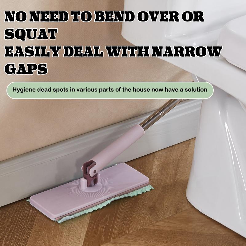 Flat Mop Hands-Free Wash-Free Disposable Mop Head Household Static ...