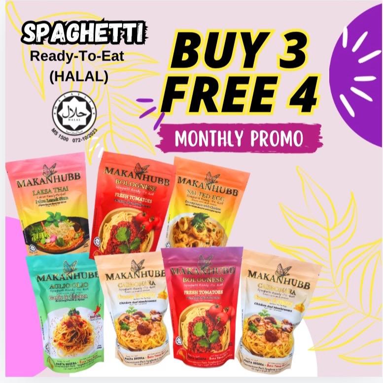 TravelPack Food+Buy 3 FREE 4 packs! MIX FLAVORS Spaghetti Ready-To-Eat ...