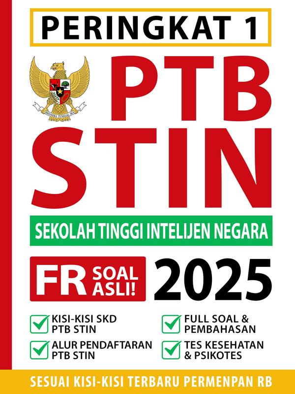 BUKU PTB STIN 2025 - BUKU KEDINASAN STIN 2025 - SOAL UJIAN STIN - Shop ...