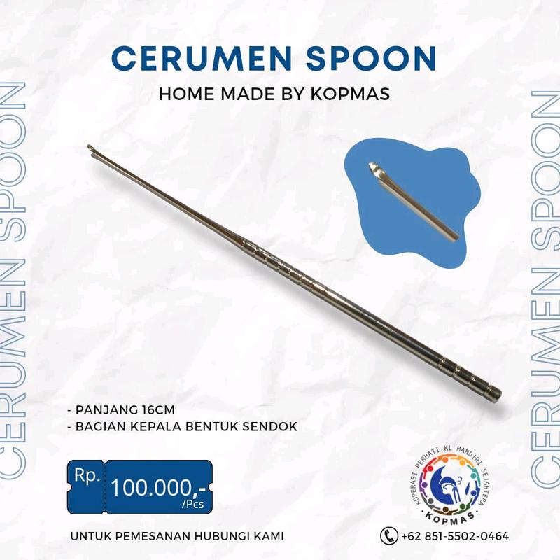 Cerumen Spoon | ALKES THT - Shop | Tokopedia