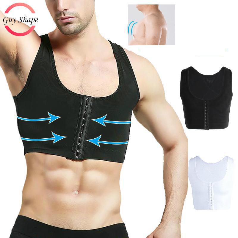 Korset Pembentuk Lelaki, Rekaan Tuck in di Dada, Baju Mampatan ...