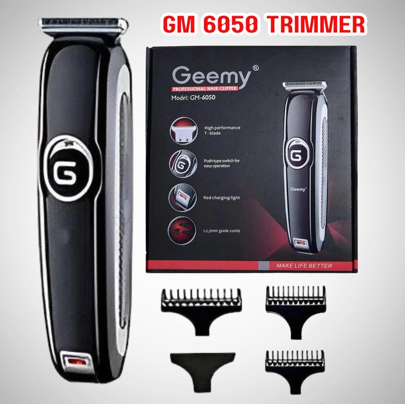 Geemy GM-6050 Rechargeable Hair Clipper Professional Hair Trimmer ...