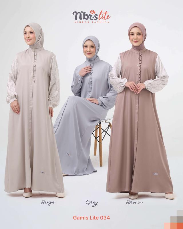 LITE 034 GAMIS REGULER TERBARU NBRS - Shop | Tokopedia