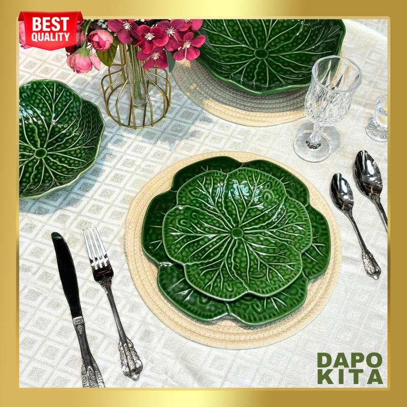[DAPO KITA] Pinggan Mangkuk Kubis Seramik Raya 2025 Plate Ceramic ...