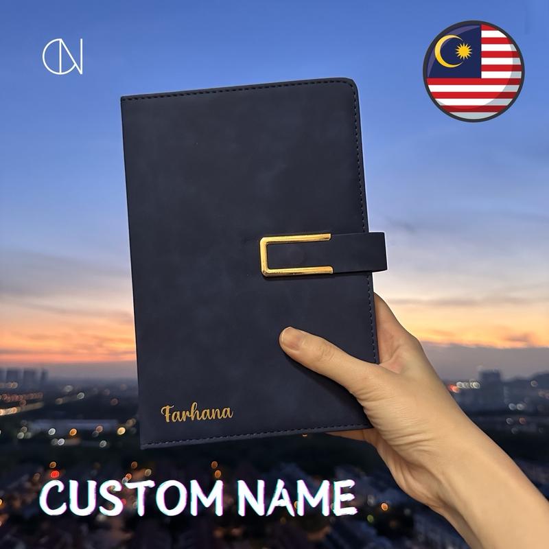 CUSTOM NAMA Buku Catatan Notebook A5 Personalized Nota Canti - TikTok ...