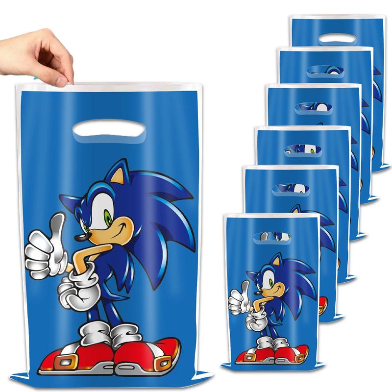 Beg Hadiah Sonic Kartun, Ketibaan Baru, Reka Bentuk Anime, Biru dan ...