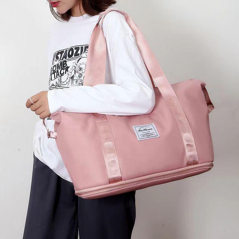 New dry and wet separation travel bag can be used as a trolley - TikTok ...