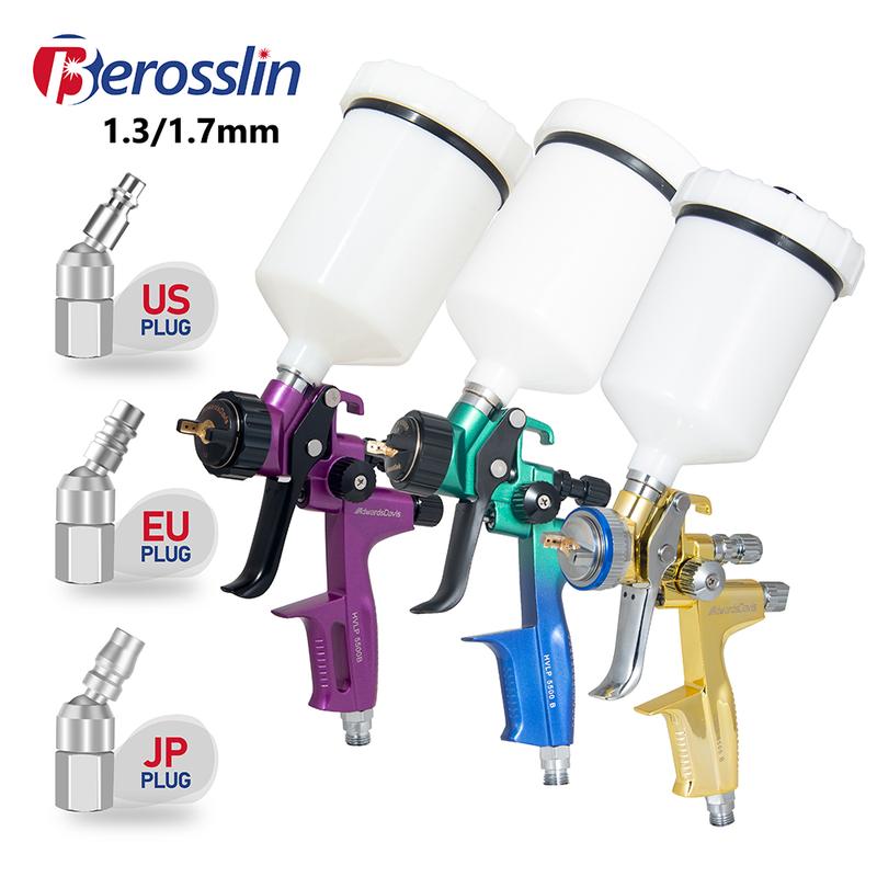 Paint spraying tool 1.3mm 1.7mm HVLP high atomization pneumatic ...