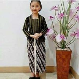 Serelan kebaya lurik anak atasan dan bawahan/ Baju Kebaya Adat Jawa ...
