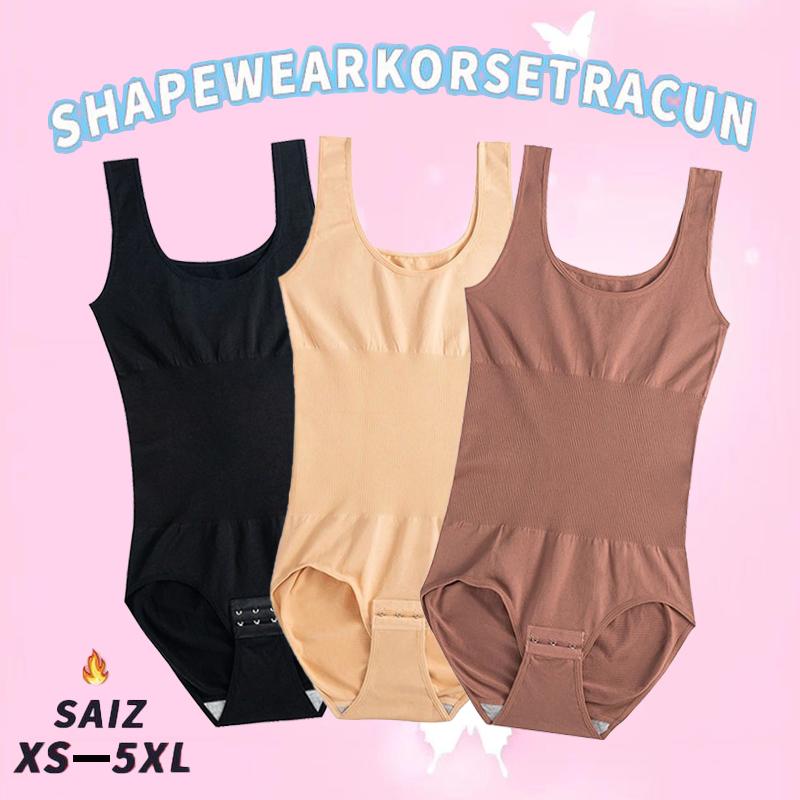 Korset Seluar Pembentuk Ajaib, Saiz Besar Xs hingga 5XL, dengan Gesper ...