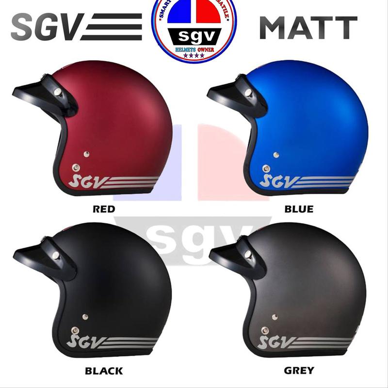 SGV Matt Helmet (CLEAR STOCK) - TikTok Shop Malaysia