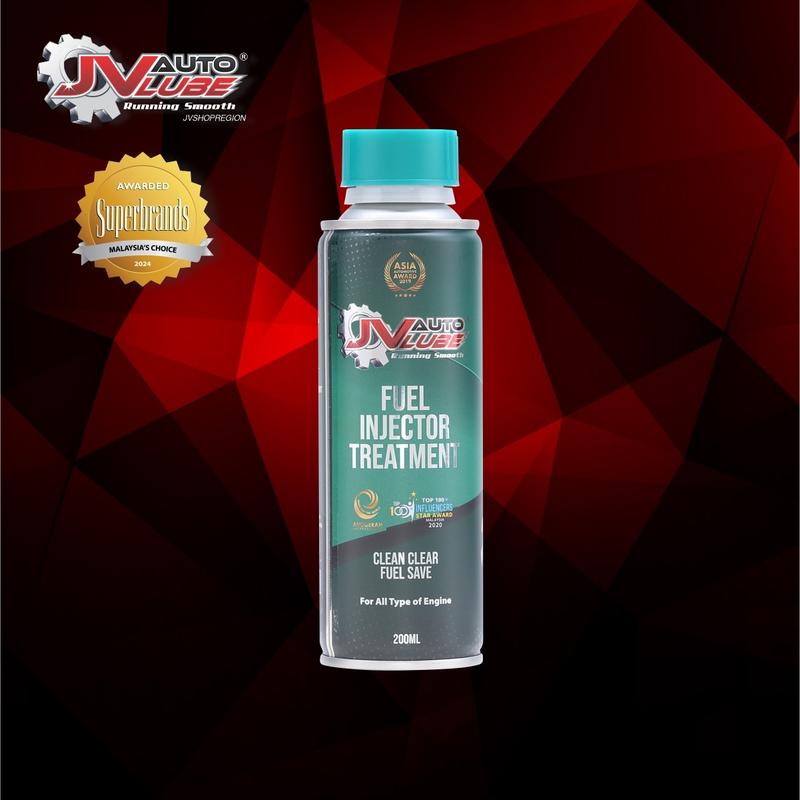 JVAutolube FUEL INJECTOR TREATMENT 200ML/BOTOL CLEAN CLEAR FUEL SAVE ...