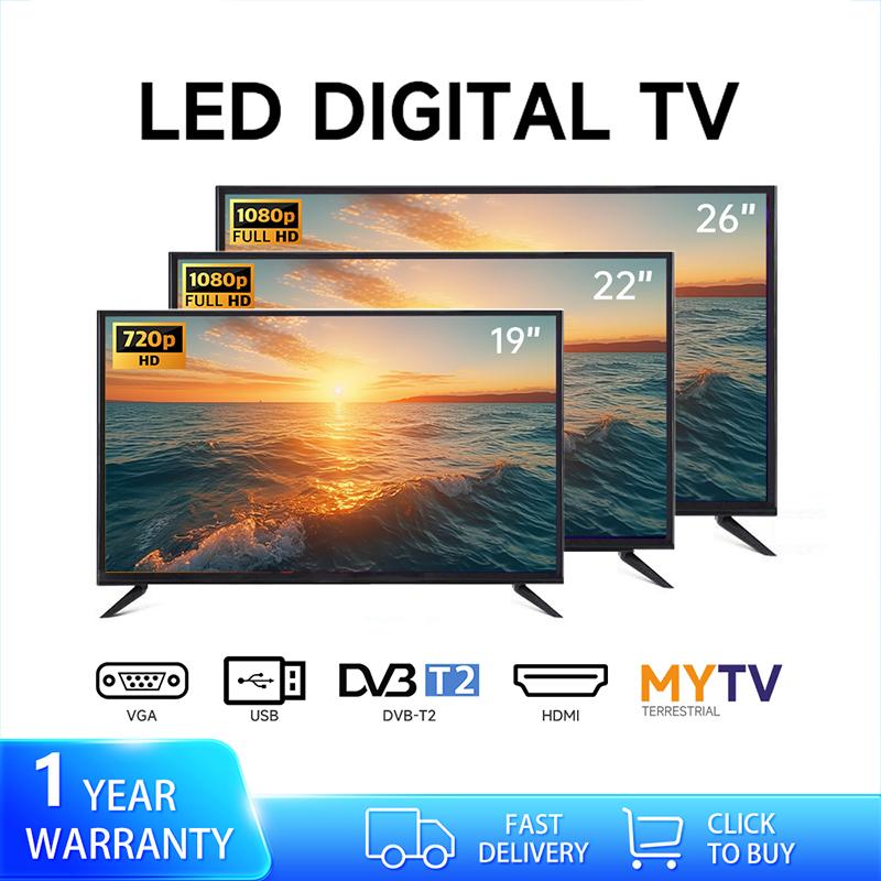 【Promosi】TV Digital 19/22/24/26 Inci – Built-in DVB-T2/MYTV, - TikTok ...
